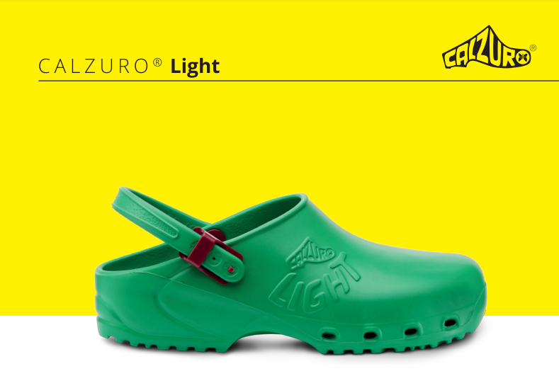 CALZURO LIGHT Zoccoli Sanitari Leggeri
